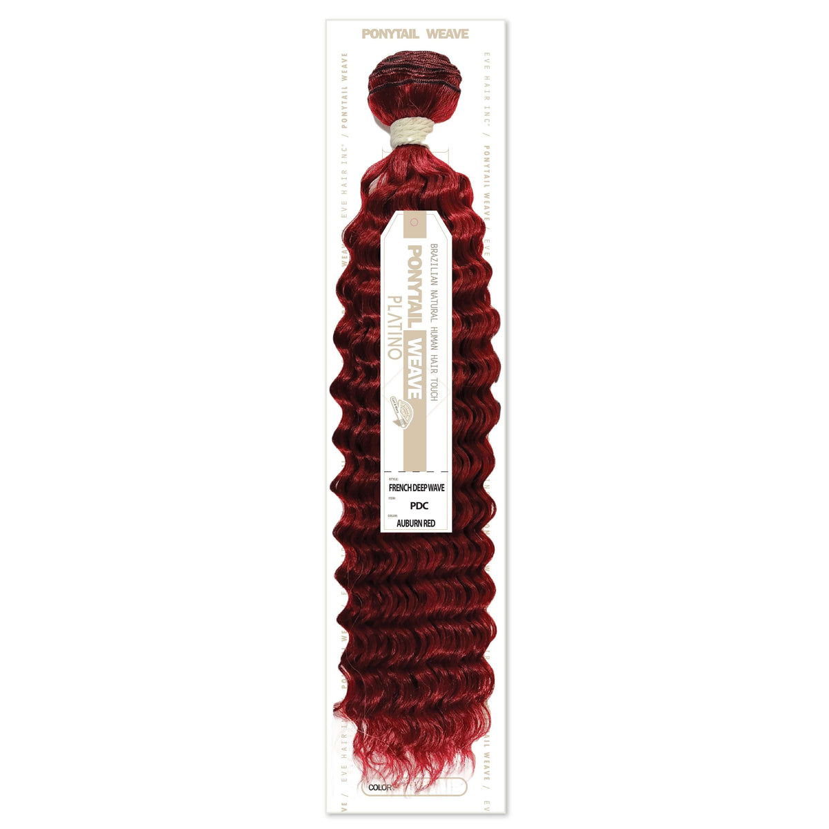 Platino - Pony Tail Weave French Deep Wave - Eve Hair